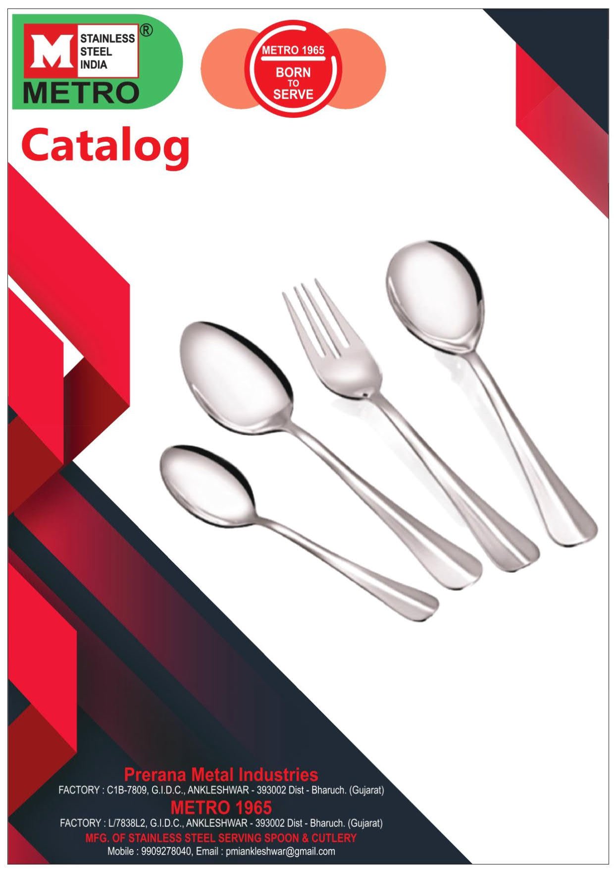 METRO Steel | Metro Stainless Steel Products Catalog PDF